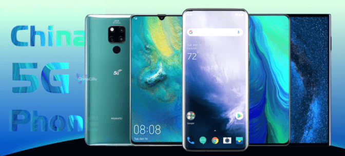 Chinese 5G Mobile Phones 2019 -Part One (2019/07/31 Updated) | 中国 5G 手机 ...