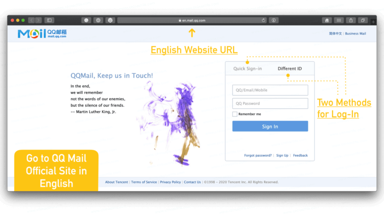 How to Register a QQ Email Account on Your Computer and Login QQMail ...