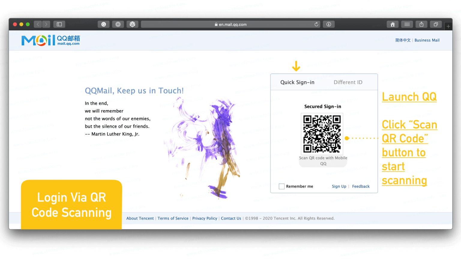 How to Register a QQ Email Account on Your Computer and Login QQMail ...