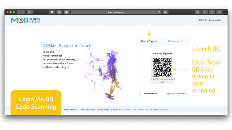 How to Register a QQ Email Account on Your Computer and Login QQMail ...
