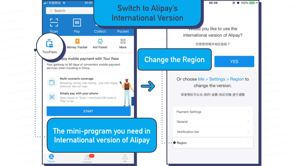 How to Top up Alipay Account for Foreign Tourists With VISA ...